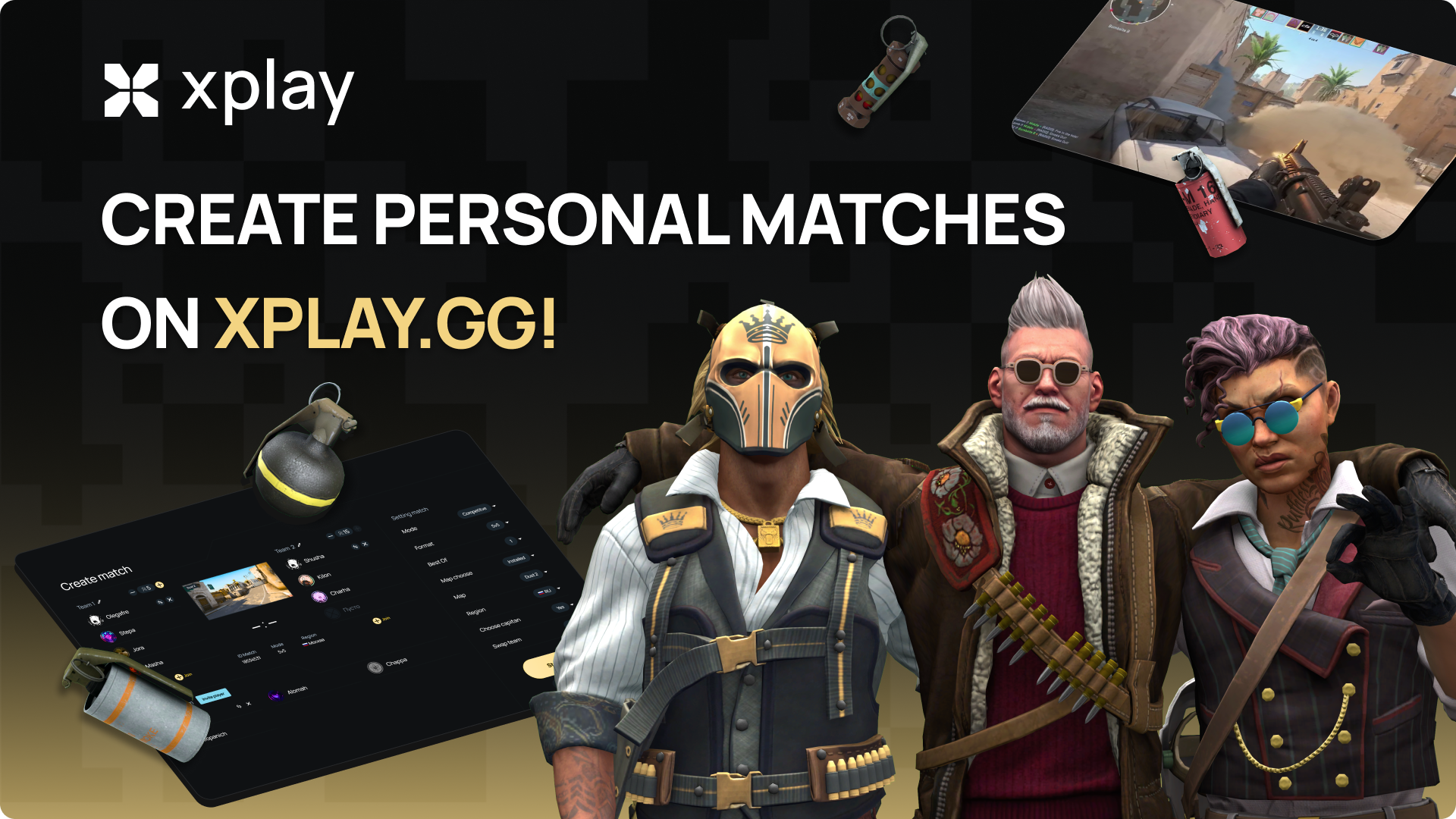 CS2 Personal Matches: Play Private Matches With Friends on xplay.gg