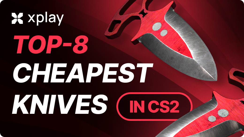 TOP-8 Cheapest Knives in CS2