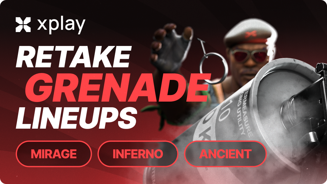 Retake Grenade Lineups by Map (Mirage, Inferno, Ancient)